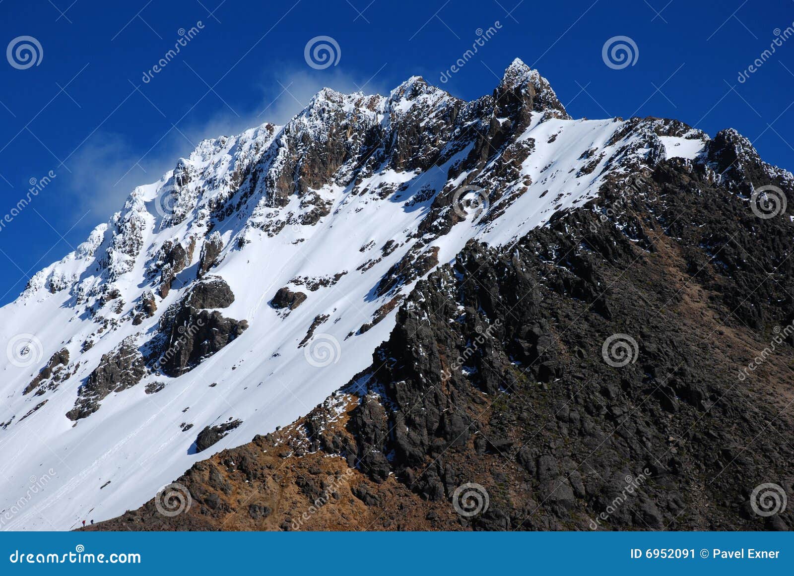 Ecuador 2008 - Illiniza Norte 5126m Stock Image - Image of rock, south ...