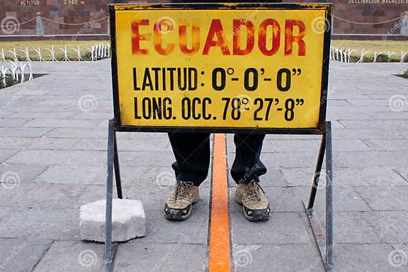 Ecuador-línea imagen de archivo. Imagen de recorrido - 20293337