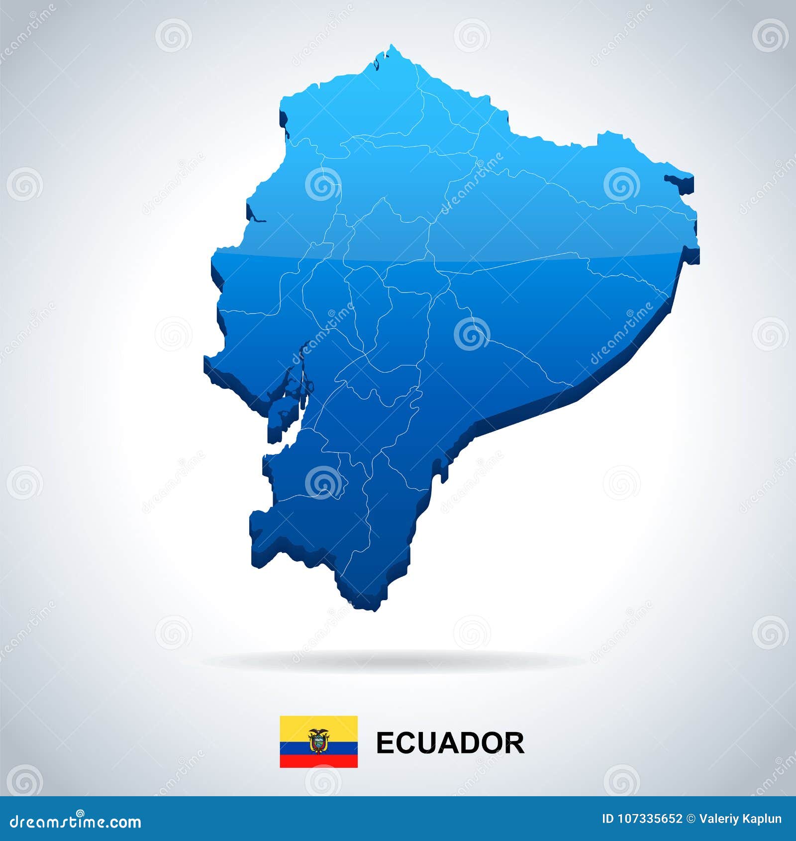 Ecuador - Mapa Y Bandera - Ejemplo Detallado Del Vector Stock de ... Ecuador - Mapa Y Bandera - Ejemplo Detallado Del Vector Stock de ...