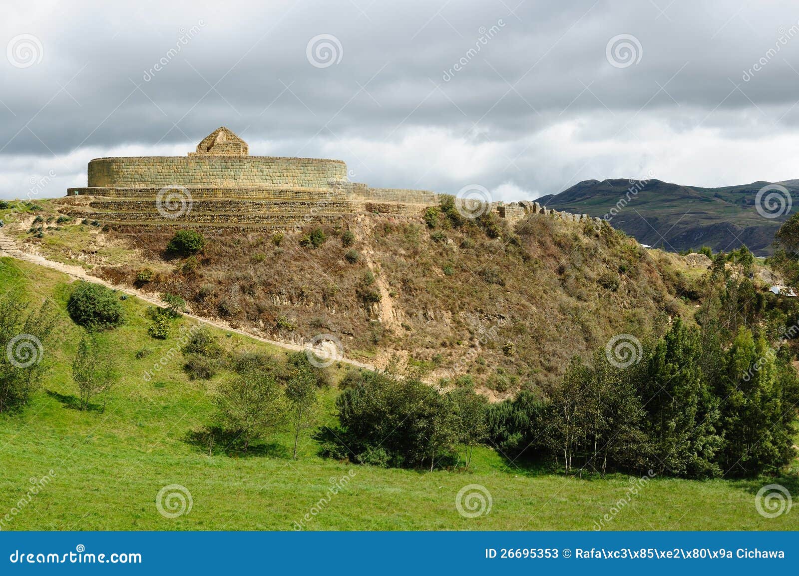 Ecuador, Sitio Del Inca De Ingapirca Imagen de archivo - Imagen de ...