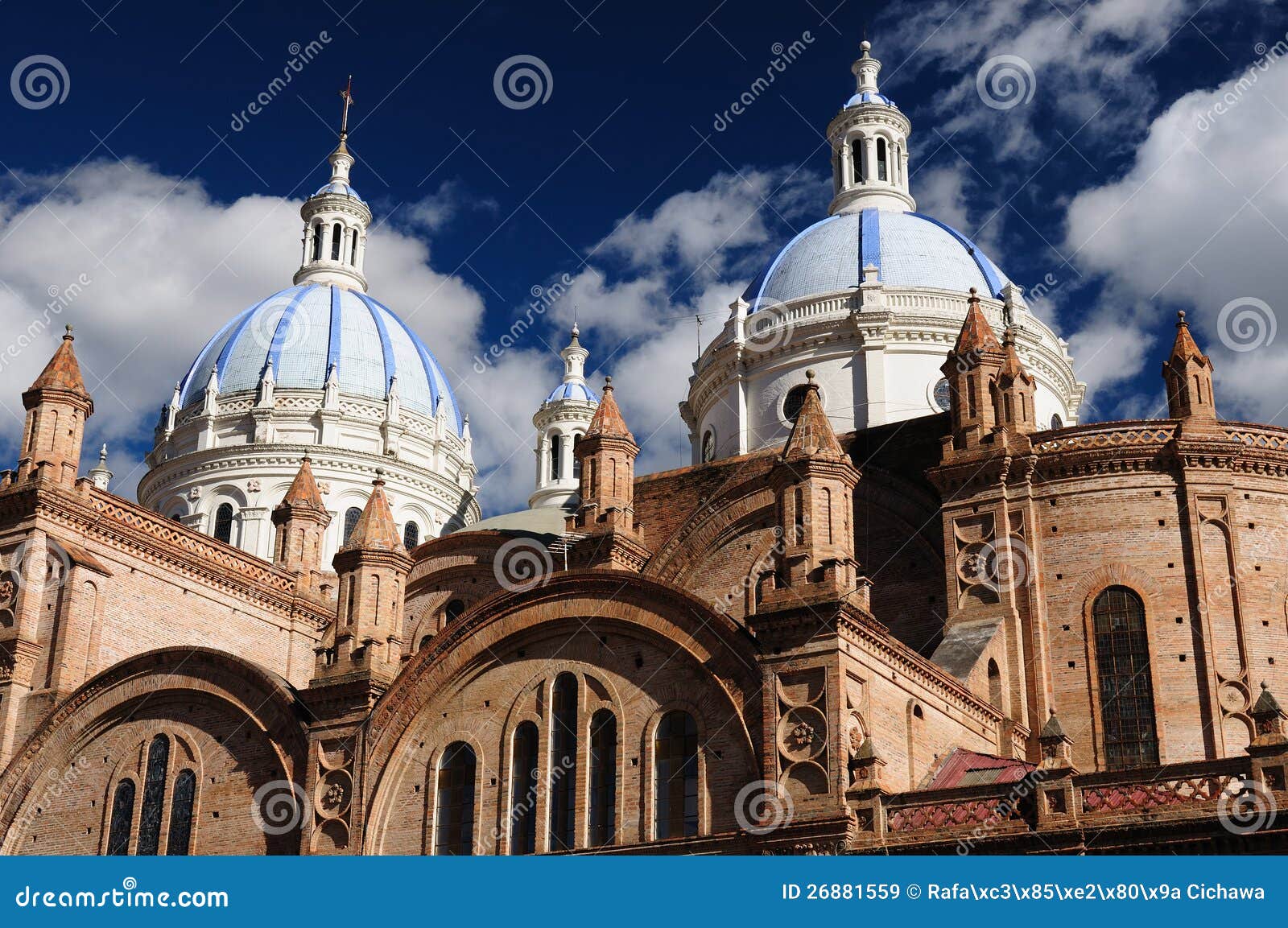 Ecuador, View on the Cuenca City Stock Image - Image of andes, building ...