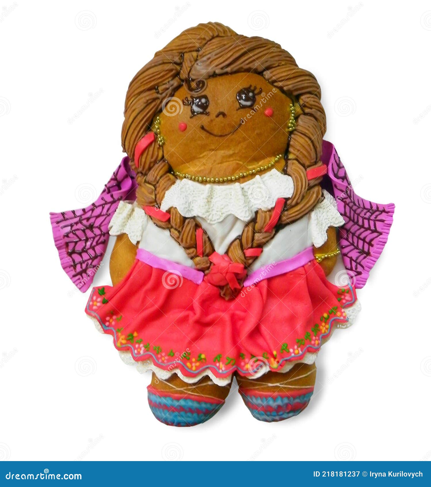 Ecuadorian bread figures. stock image. Image of cuisine - 218181237