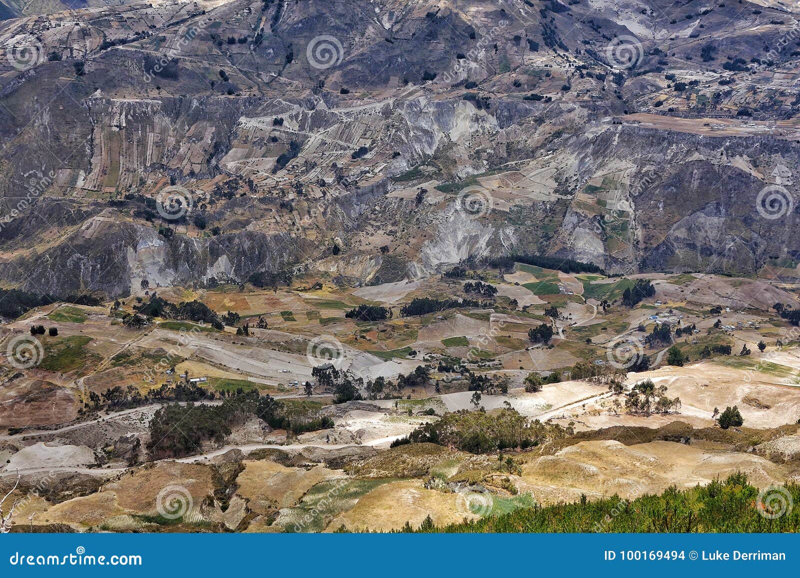 Ecuadorian countryside stock photo. Image of south, nature - 100169494