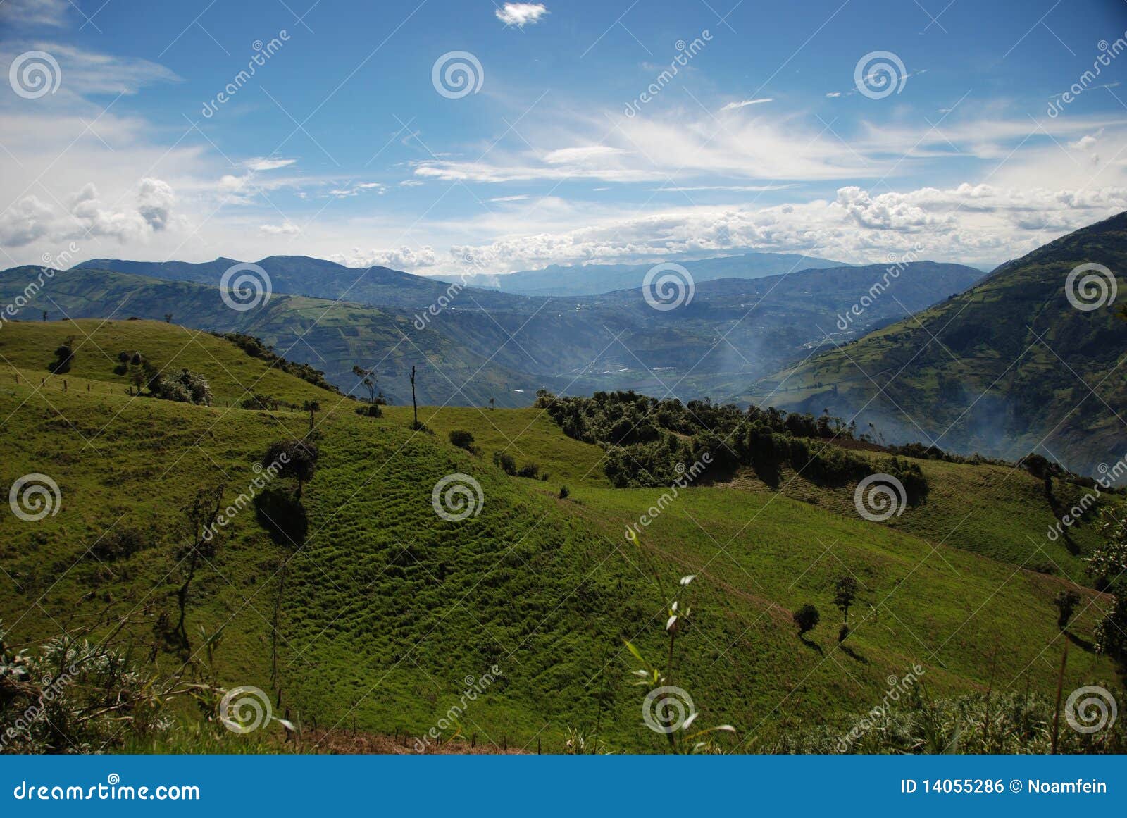 Ecuadorian landscape stock photo. Image of travel, green - 14055286