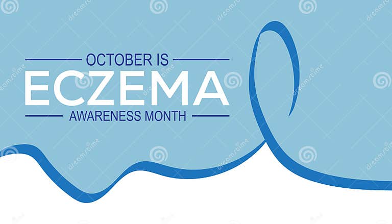 Eczema Awareness Month is Observed Every Year on October. Stock ...