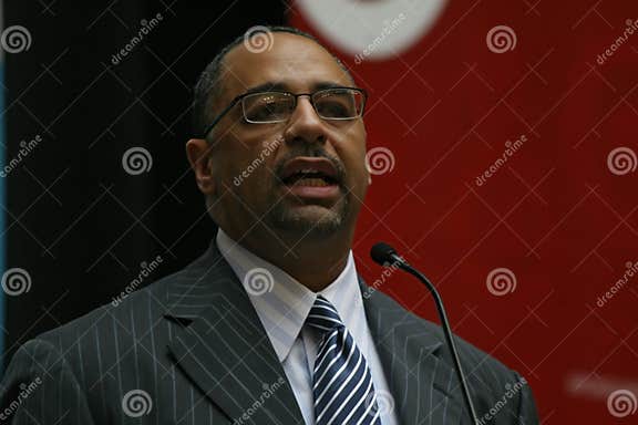 Ed Gordon editorial stock photo. Image of reporter, speak - 12567473