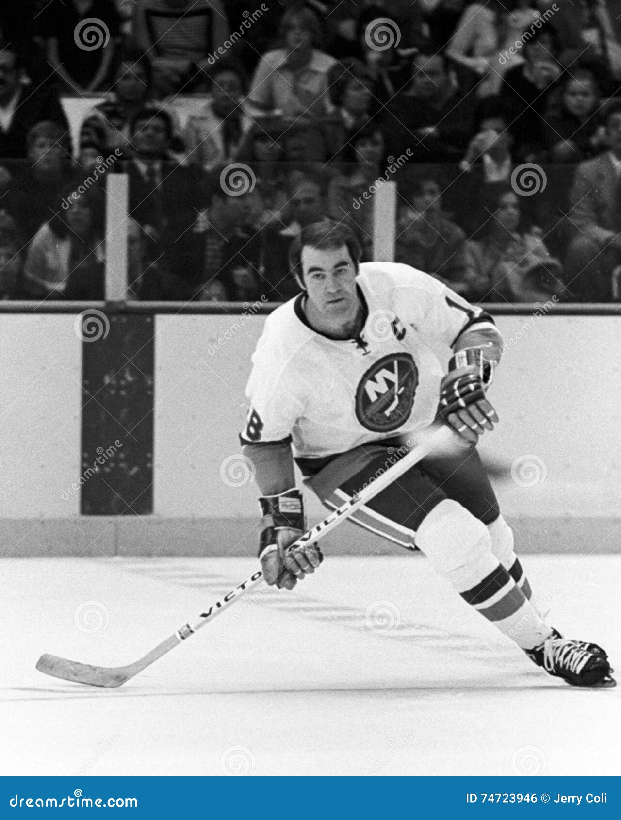 Ed Westfall editorial photo. Image of national, islanders - 74723946