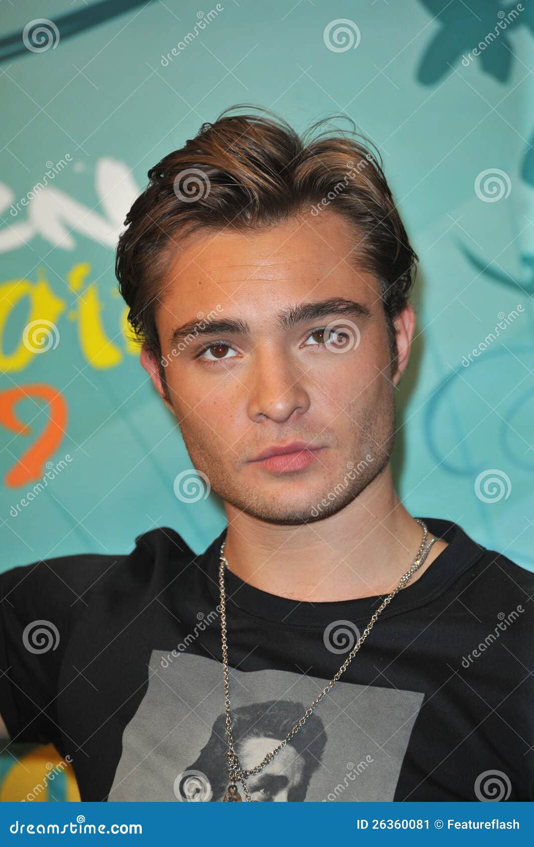 Ed Westwick foto editorial. Imagen de universal, agosto - 26360081