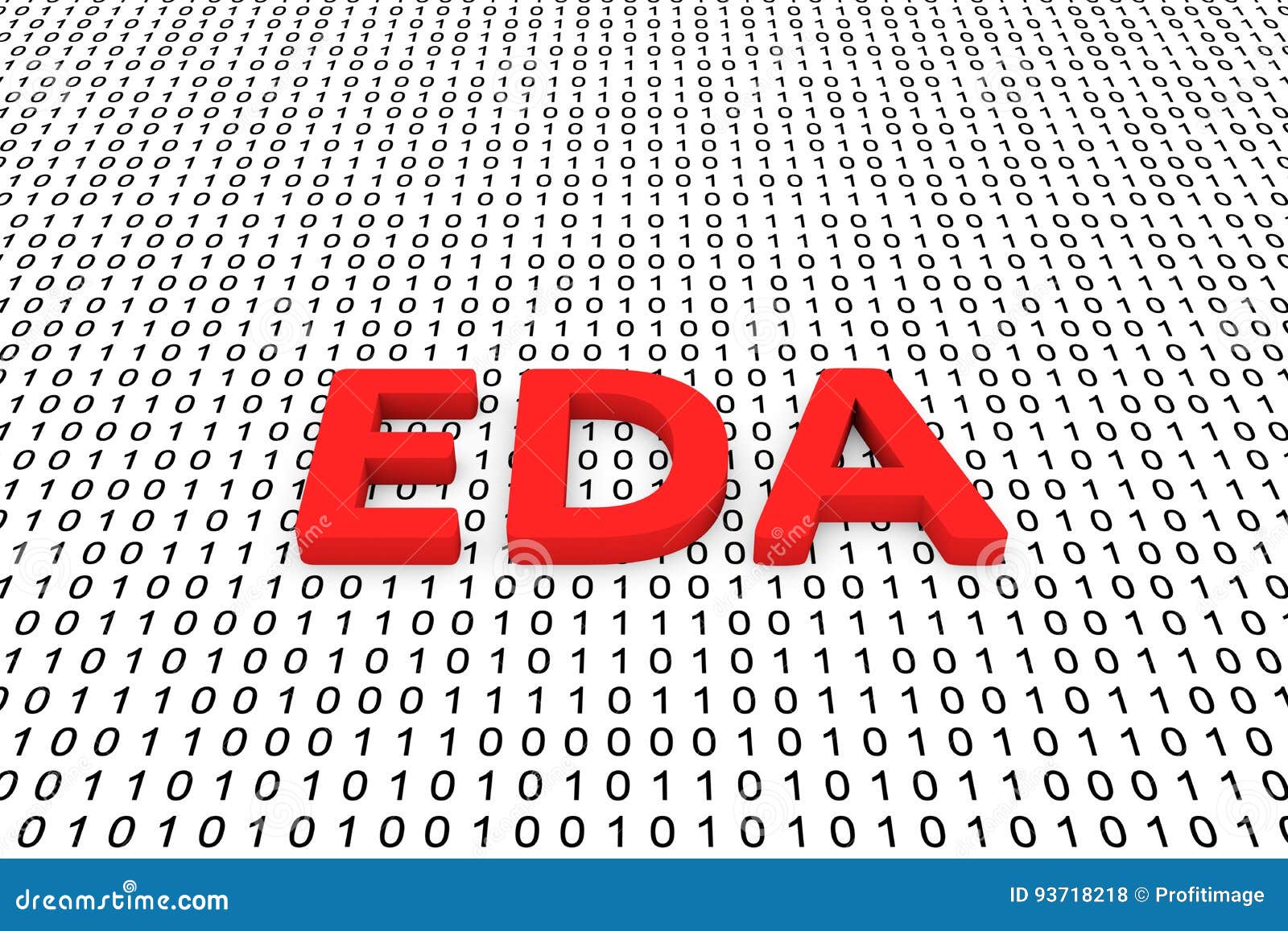 EDA stock illustration. Illustration of computer, data - 93718218
