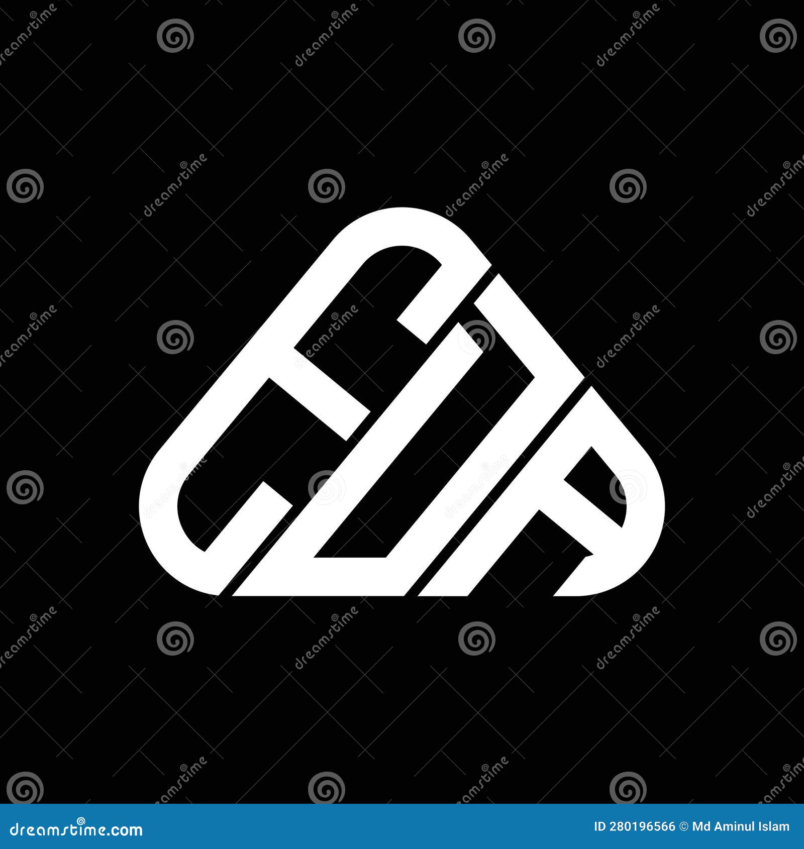 EDA Letter Logo Creative Design with Vector Graphic, EDA Simple and ...