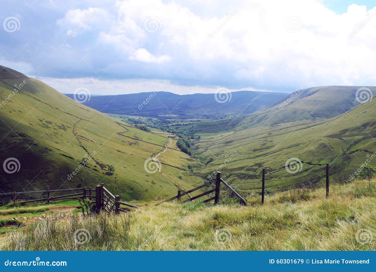 Edale Valley stock image. Image of edale, colour, nature - 60301679