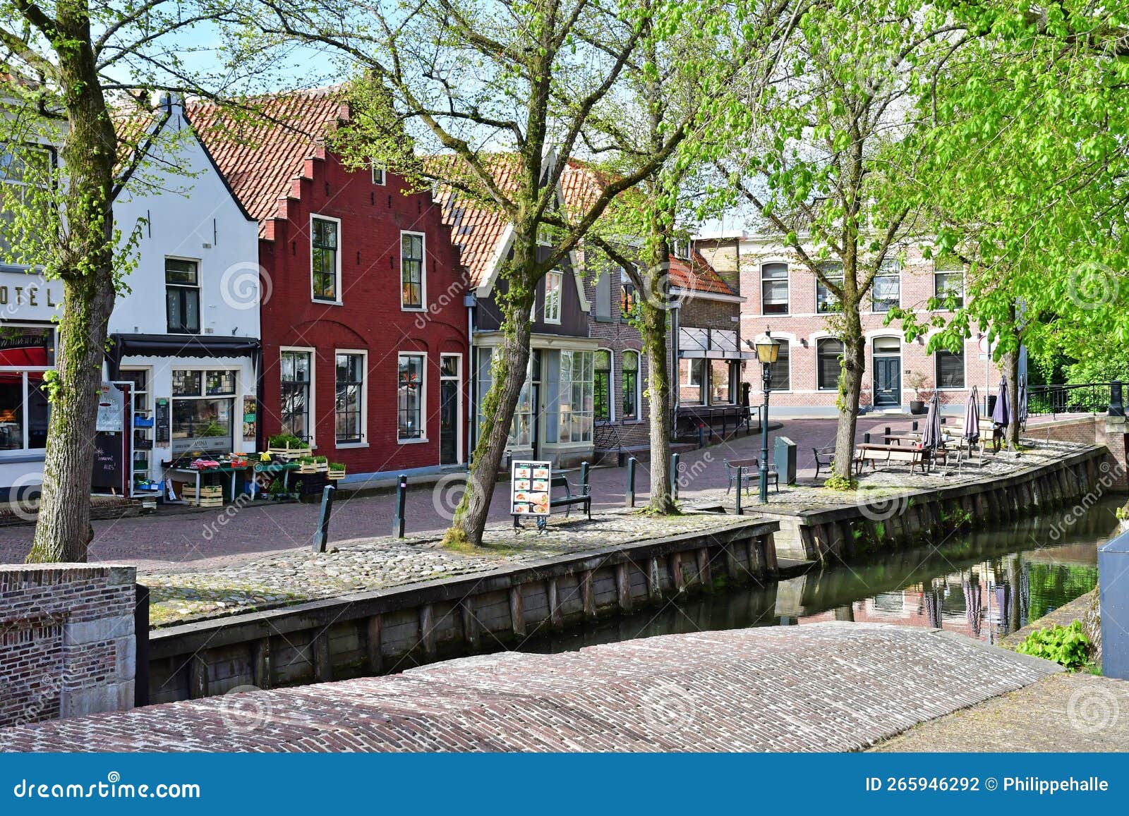 Edam, Netherlands - May 22 2022 : Touristy City Centre Editorial ...