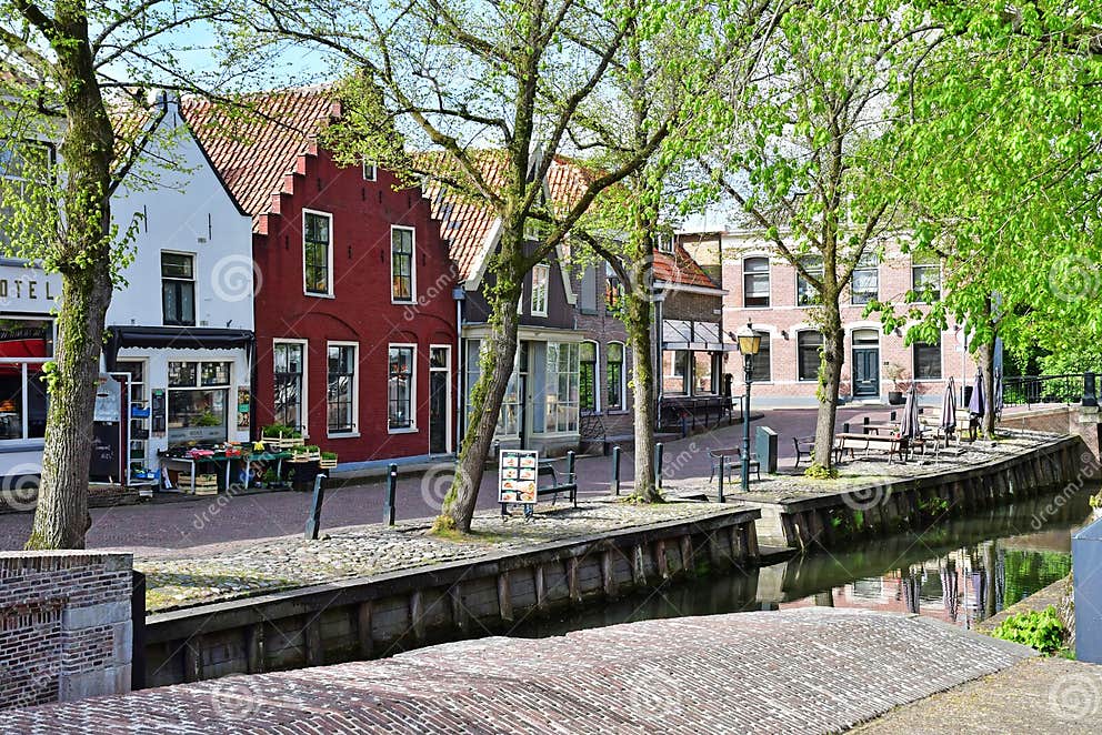 Edam, Netherlands - May 22 2022 : Touristy City Centre Editorial ...