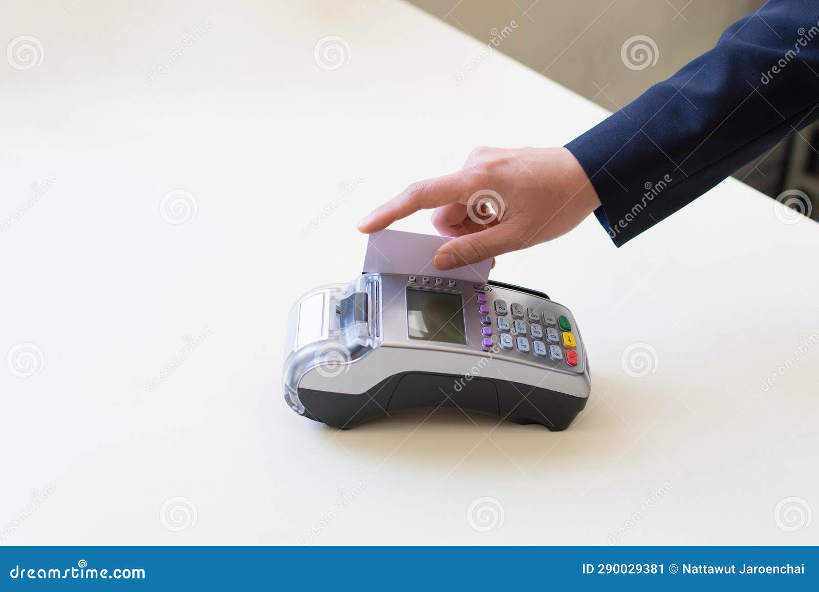 EDC machine stock image. Image of cashless, machine - 290029381