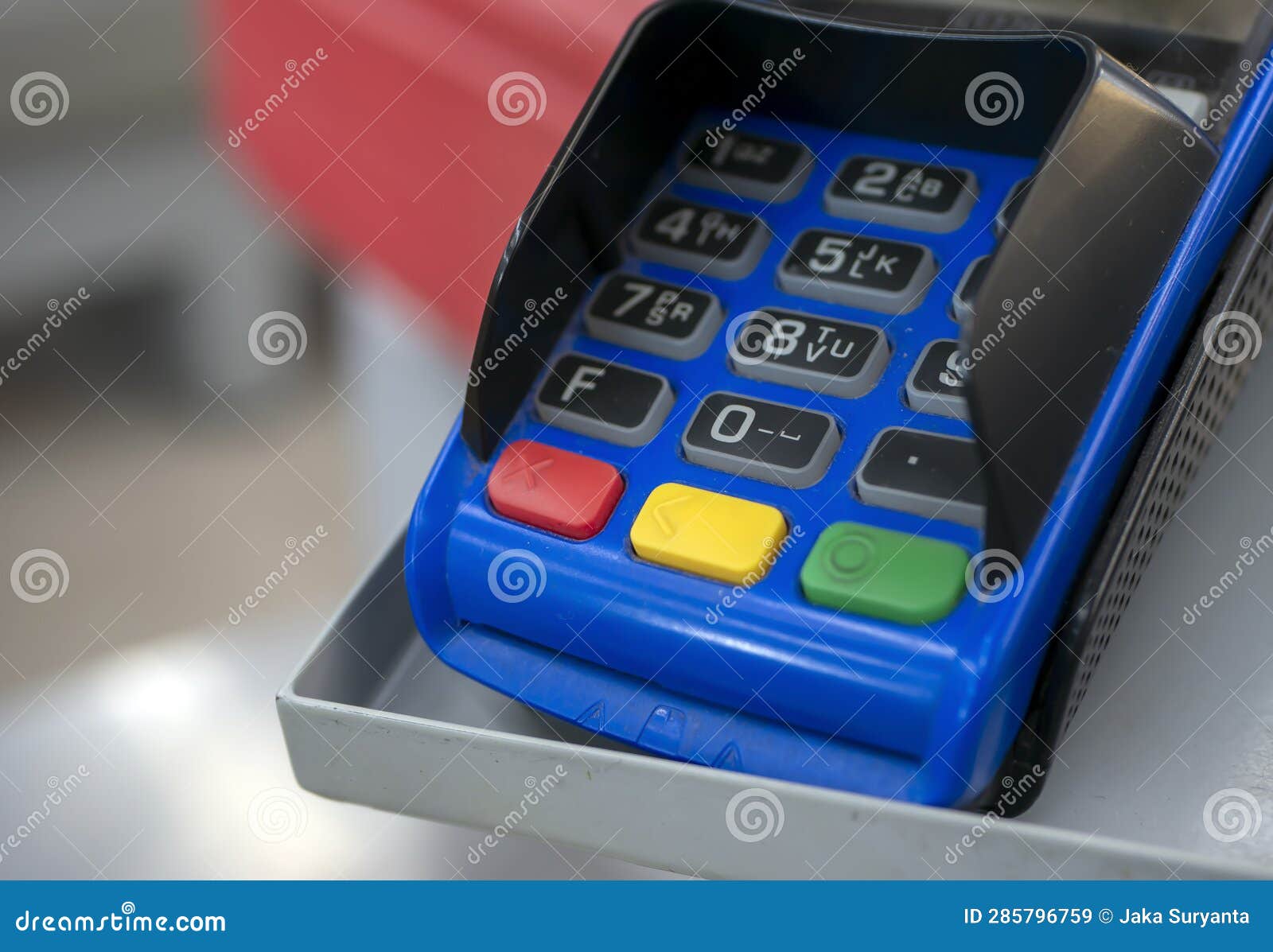 An EDC Machine or Electronic Data Capture Machine, No Logo and Brand ...