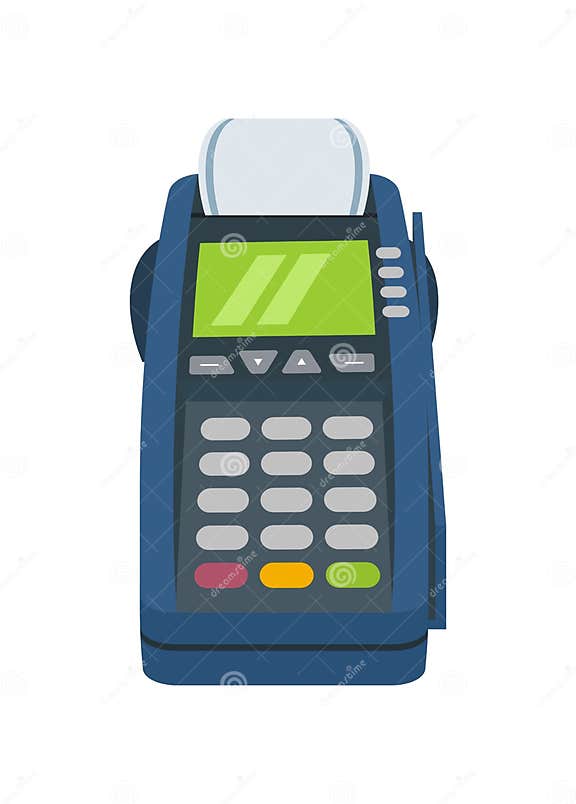 EDC Machine in Perspective View. Simple Flat Illustration Stock Vector ...