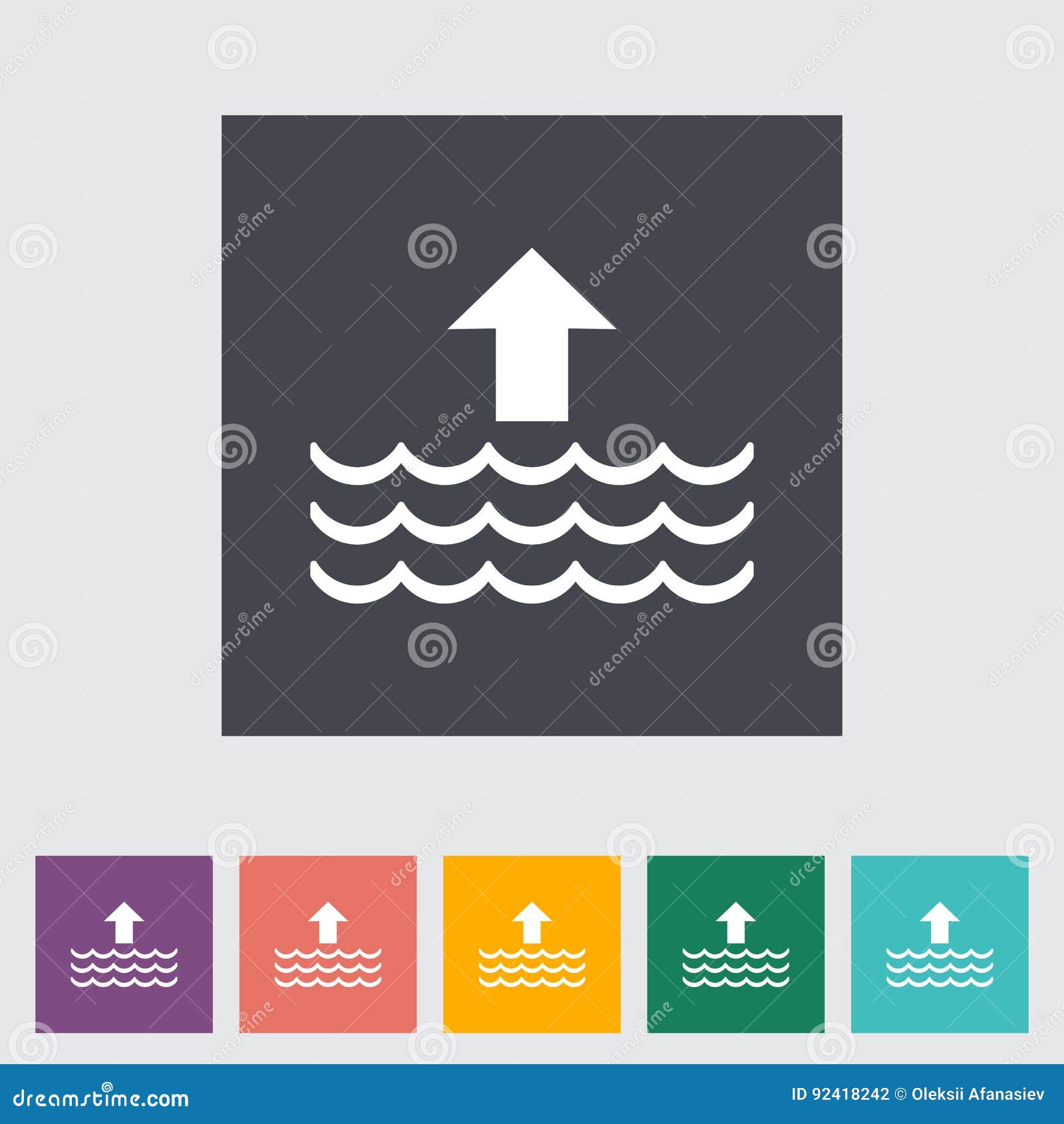 Edd single flat icon. stock vector. Illustration of high - 92418242