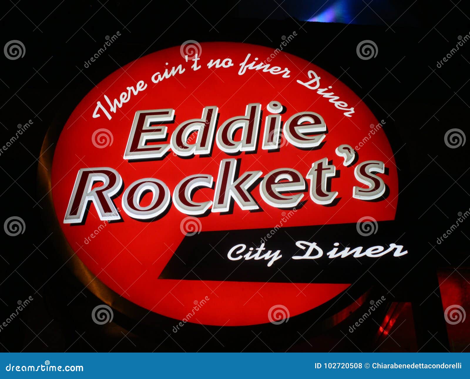 Eddie Rocket`s editorial stock photo. Image of dublin - 102720508