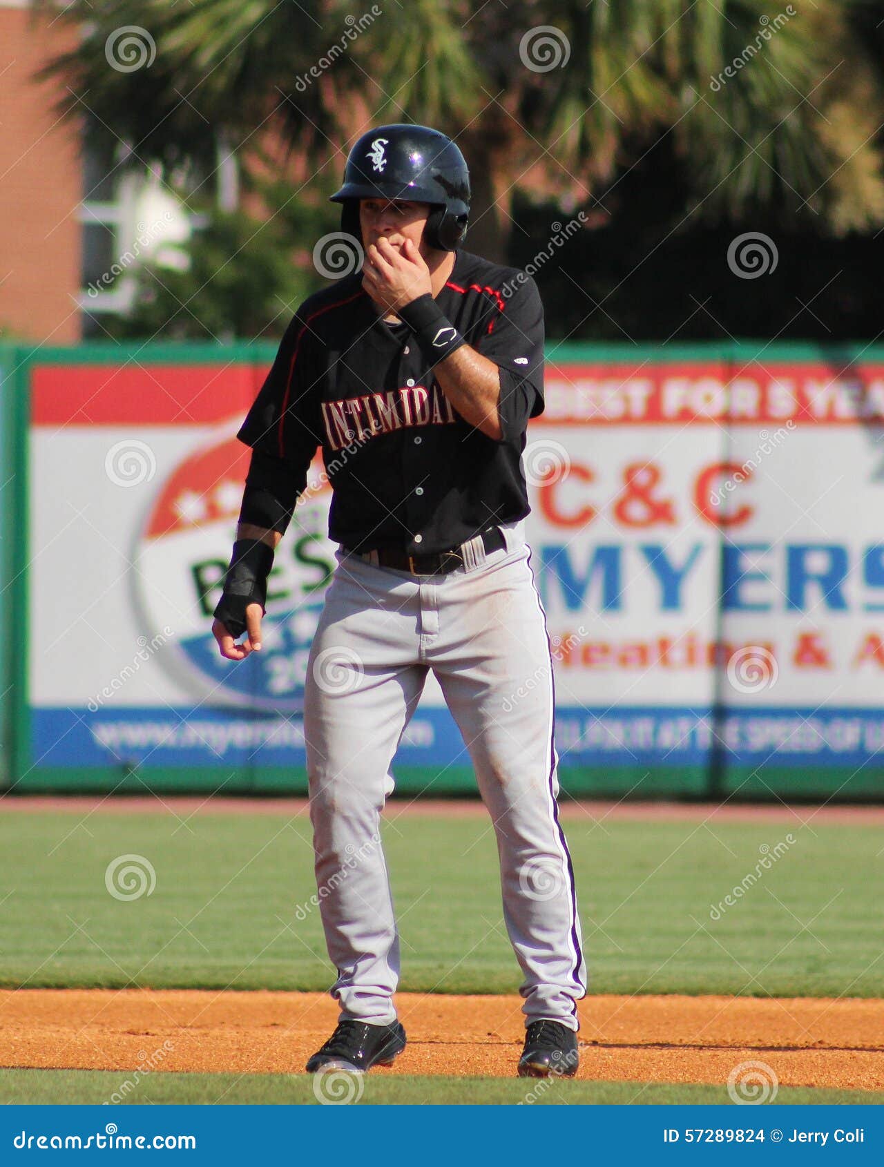 Eddy Alvarez, Kannapolis Intimidators Editorial Stock Image - Image of ...