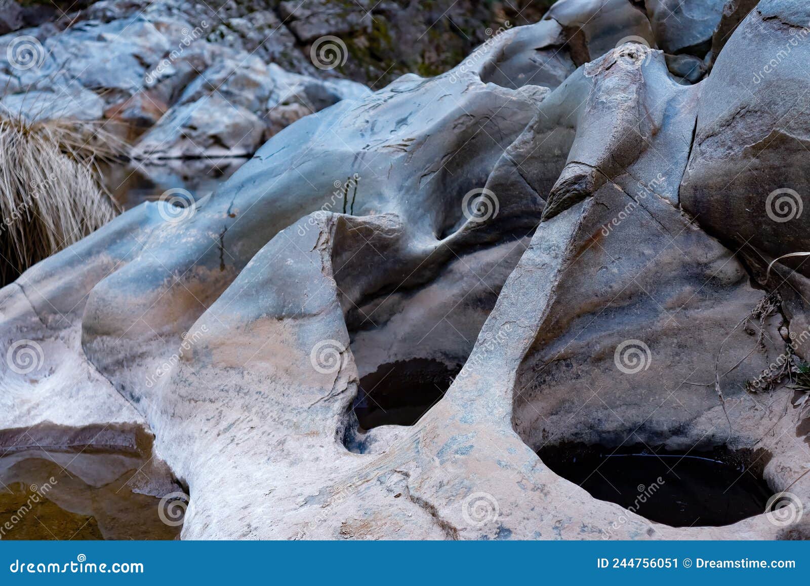 Eddy formation stock image. Image of water, rock, river - 244756051