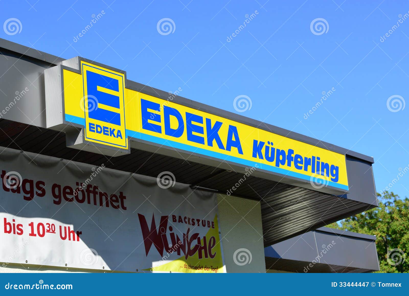 Edeka redaktionelles stockfotografie. Bild von exemplar - 33444447
