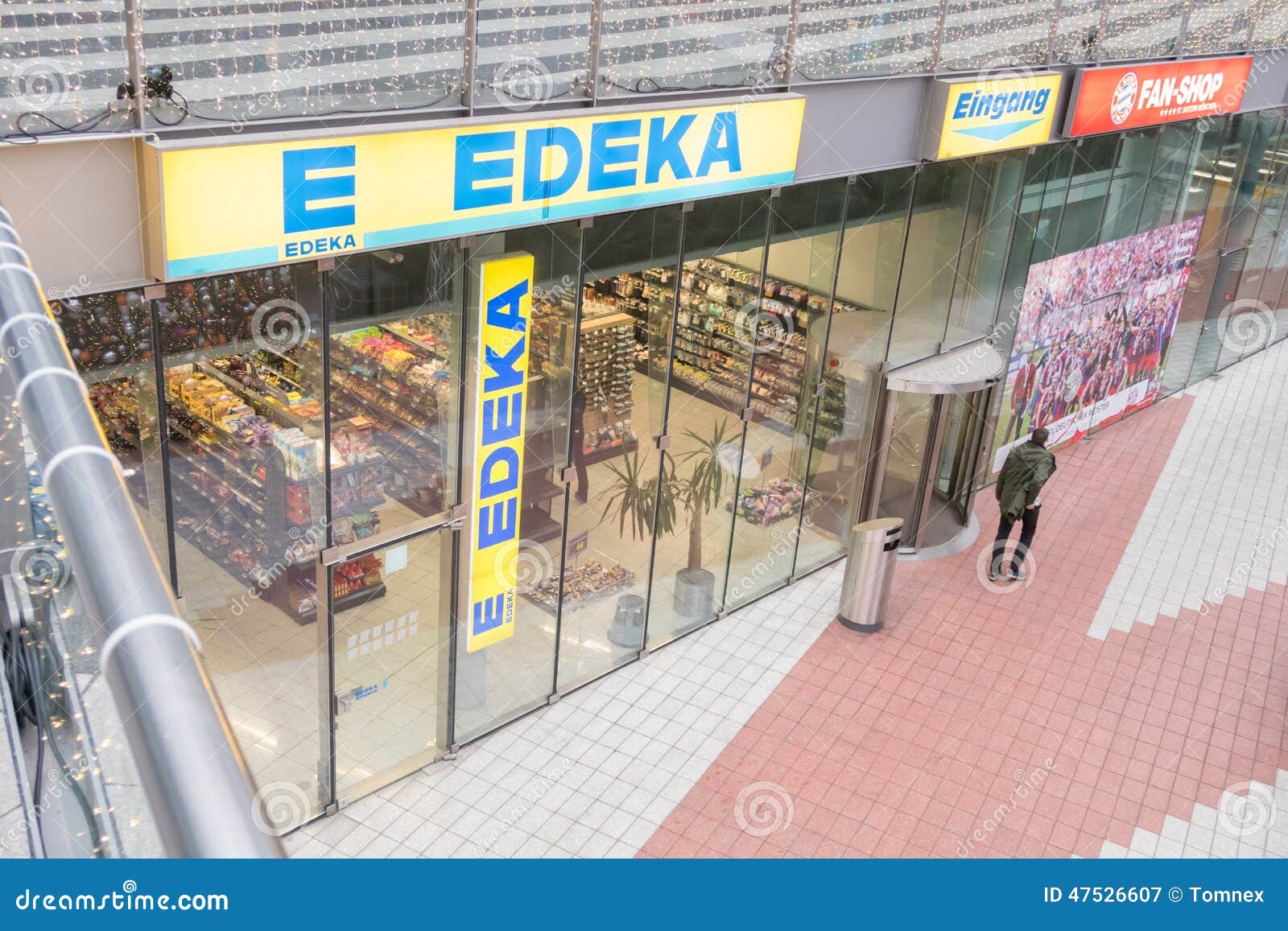 Edeka redaktionelles stockfotografie. Bild von supermarkt - 47526607