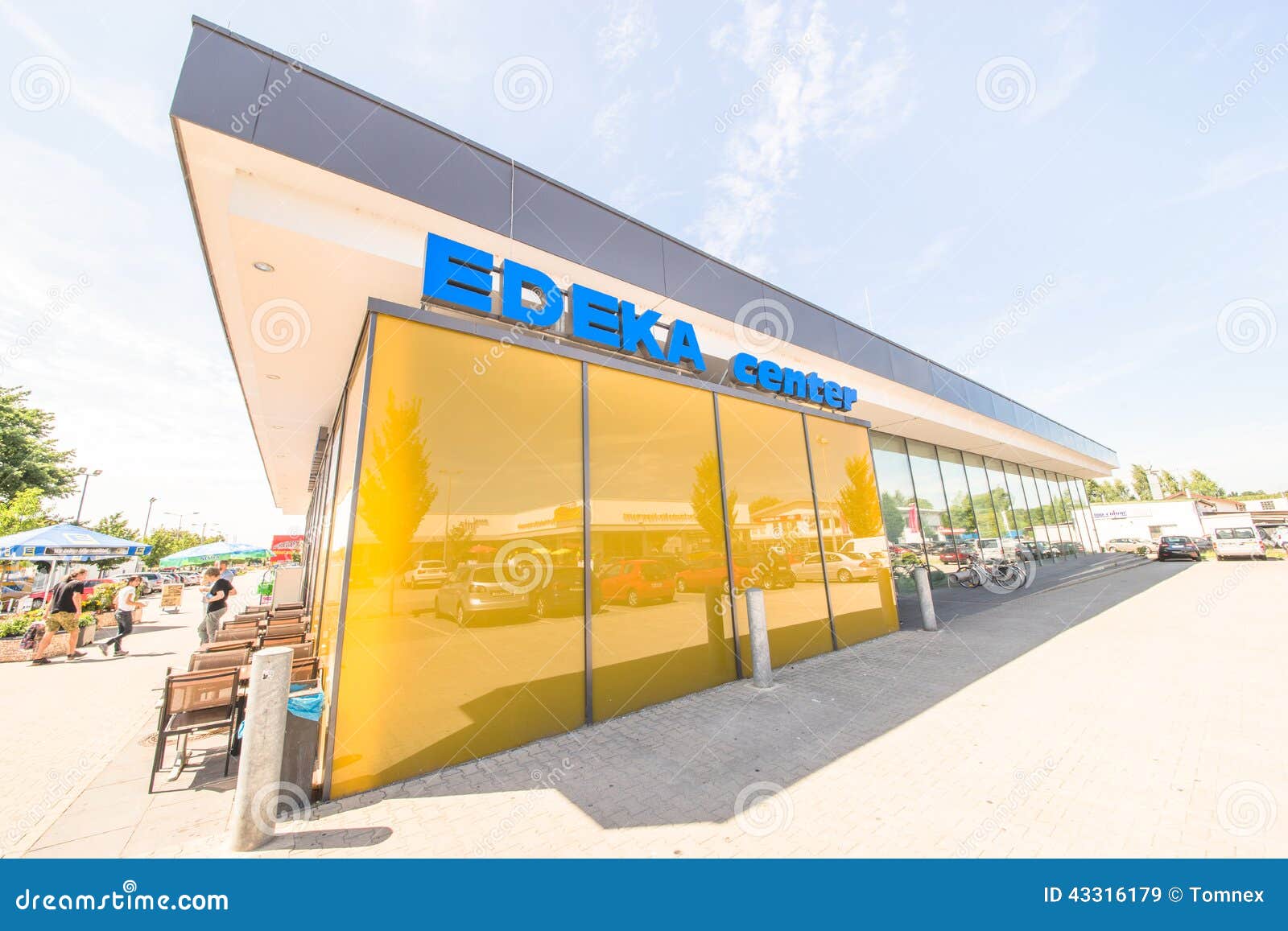 EDEKA center editorial stock image. Image of germany - 43316179