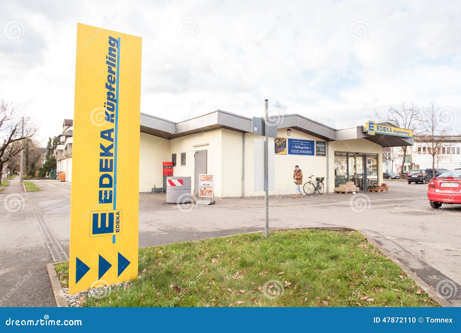Edeka editorial image. Image of german, supermarket, germany - 47872110