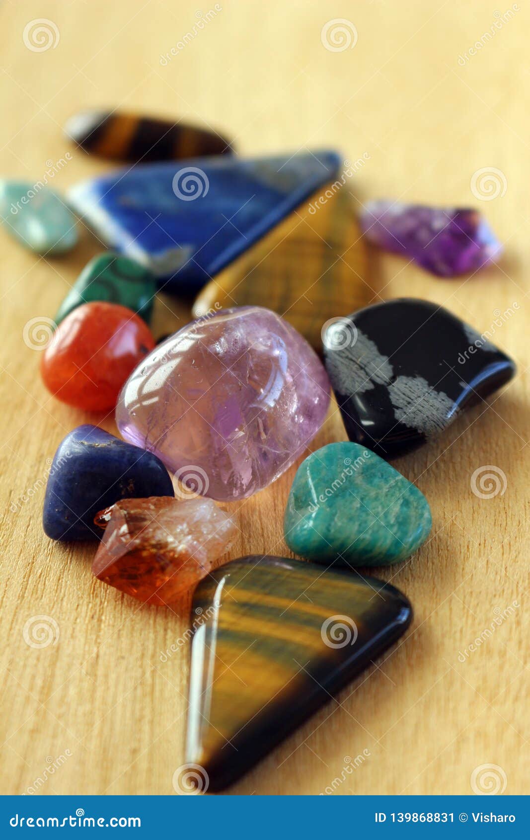 Edelsteine stockbild. Bild von geologie, bunt, heilend - 139868831