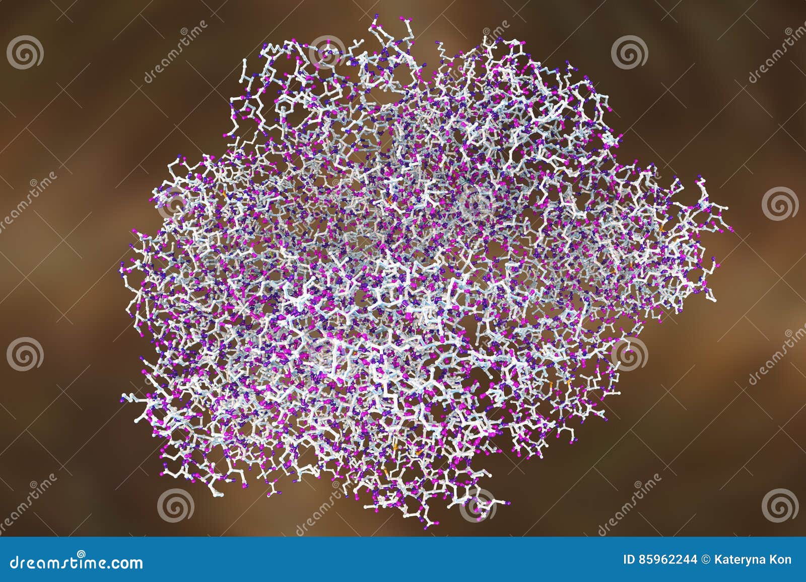 Edema Toxin of Anthrax Bacterium Stock Illustration - Illustration of ...