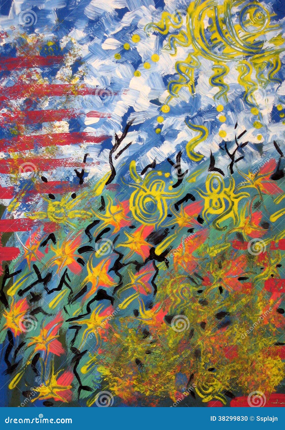 Eden Garden stock illustration. Illustration of decorative - 38299830