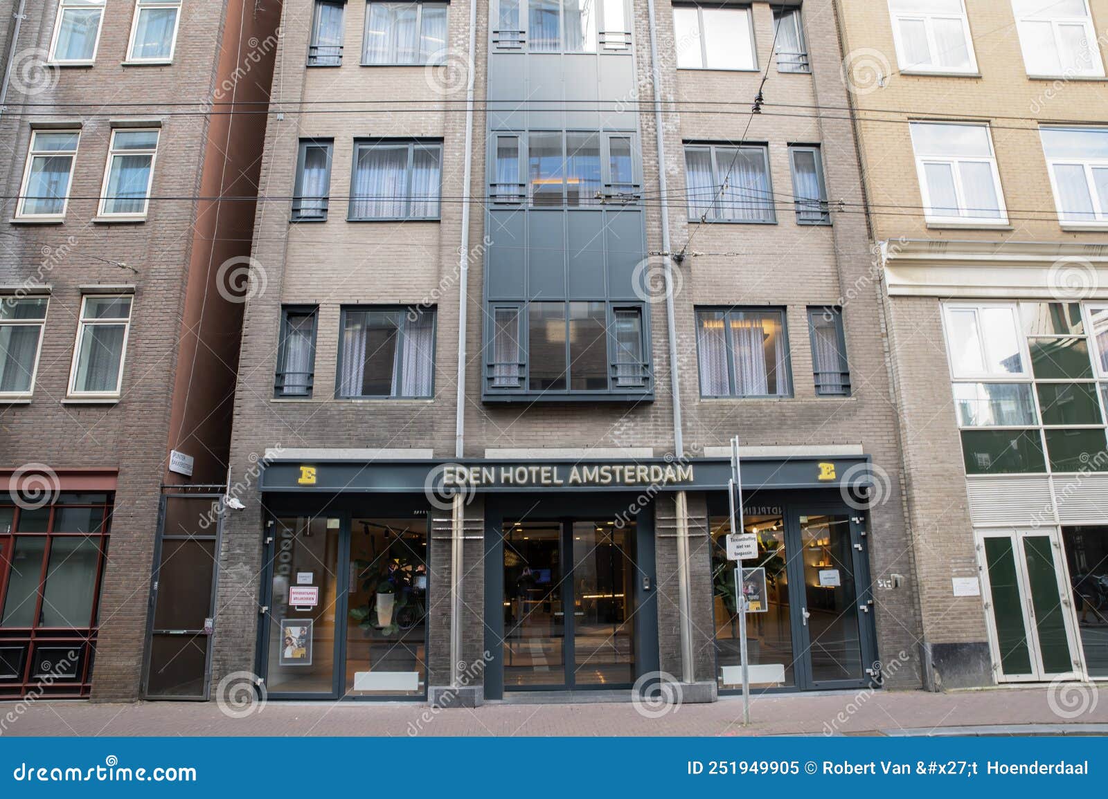Eden Hotel at Amsterdam the Netherlands 14-3-2022 Editorial Image ...
