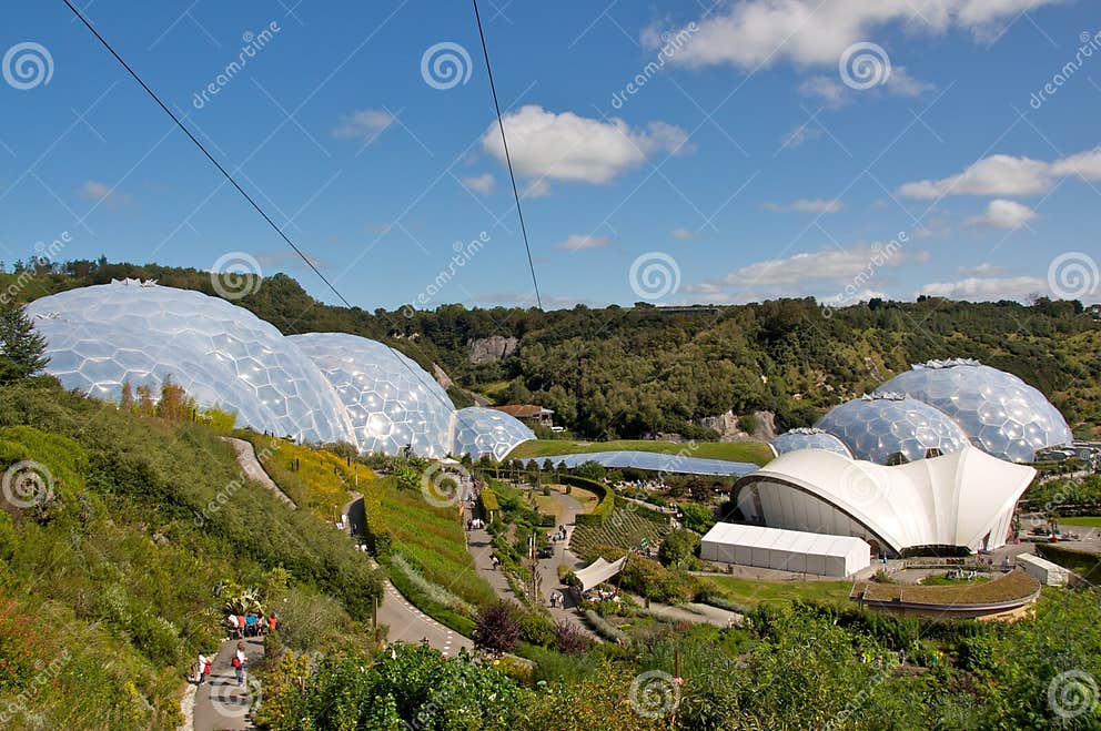 Eden Project stock photo. Image of britain, england, biome - 11010922