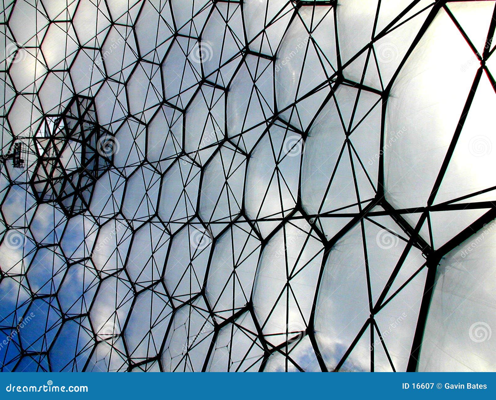 Eden Project - Biome editorial photography. Image of mesh - 16607