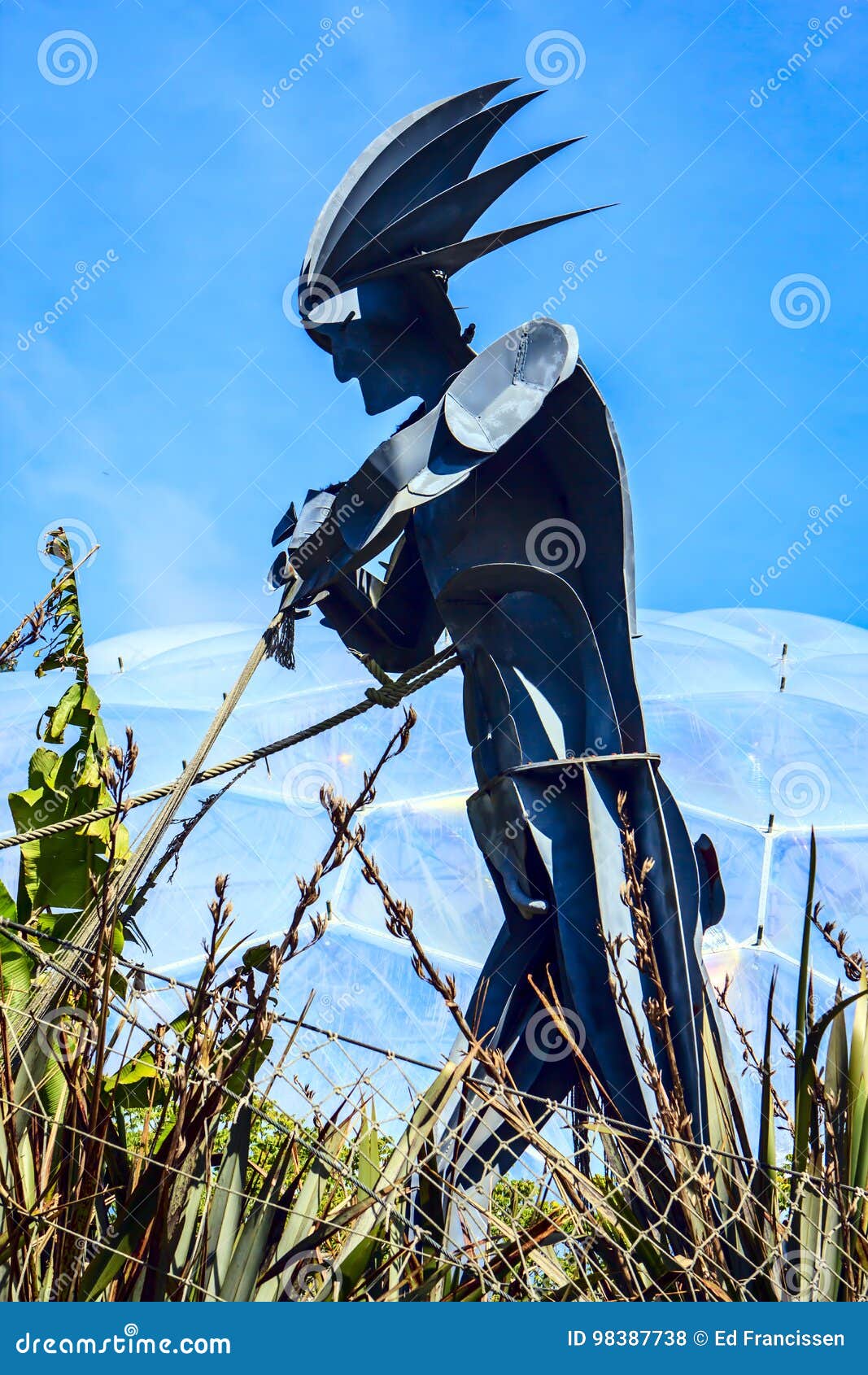 Eden Project, Bodelva, Cornwall, England. Editorial Stock Photo - Image ...