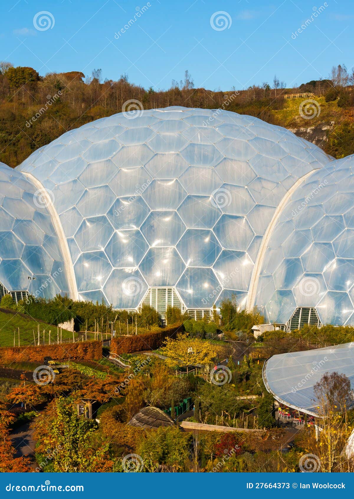 Eden Project Cornwall stock image. Image of buildings - 27664373