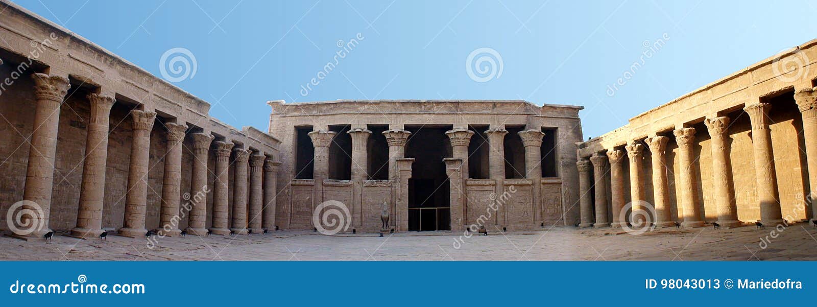 Edfu stock image. Image of greece, egypt, edfou, building - 98043013