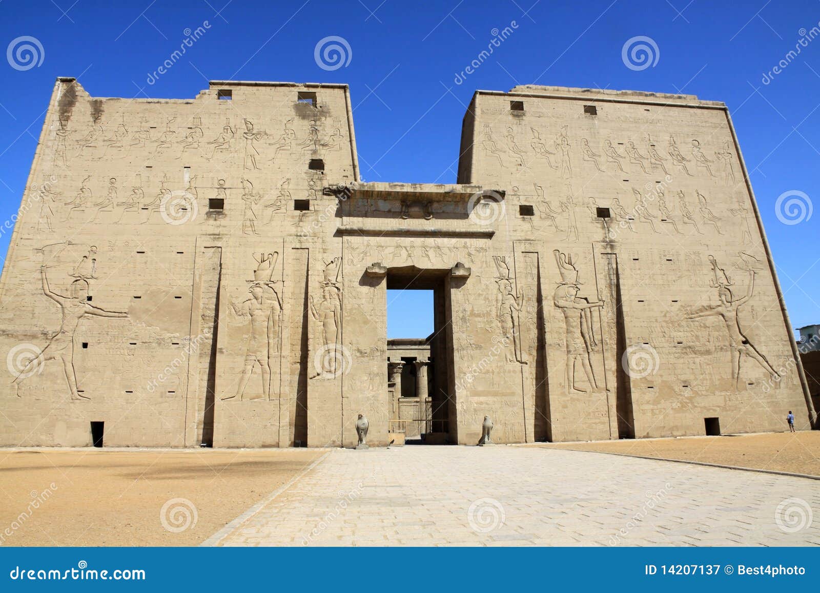 Edfu Temple Stock Photo | CartoonDealer.com #25152576