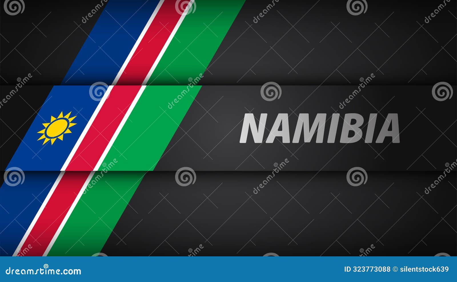 Edge Background Namibia Graphic and Label Stock Vector - Illustration ...