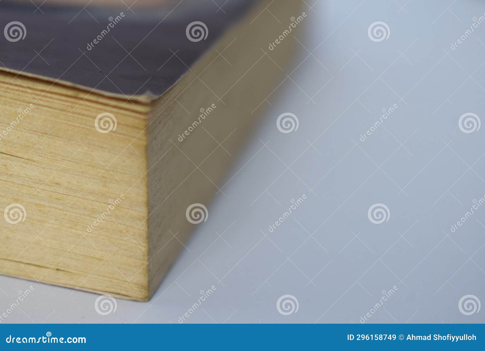 Edge of Book Isolated Background Stock Image - Image of reading, study ...