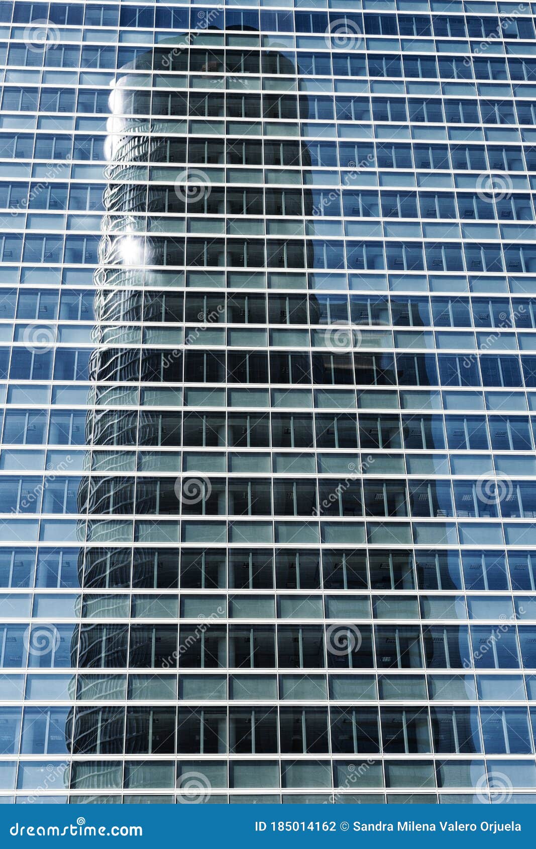 Edge Building. Business Office Windows Stock Photo - Image of facade ...