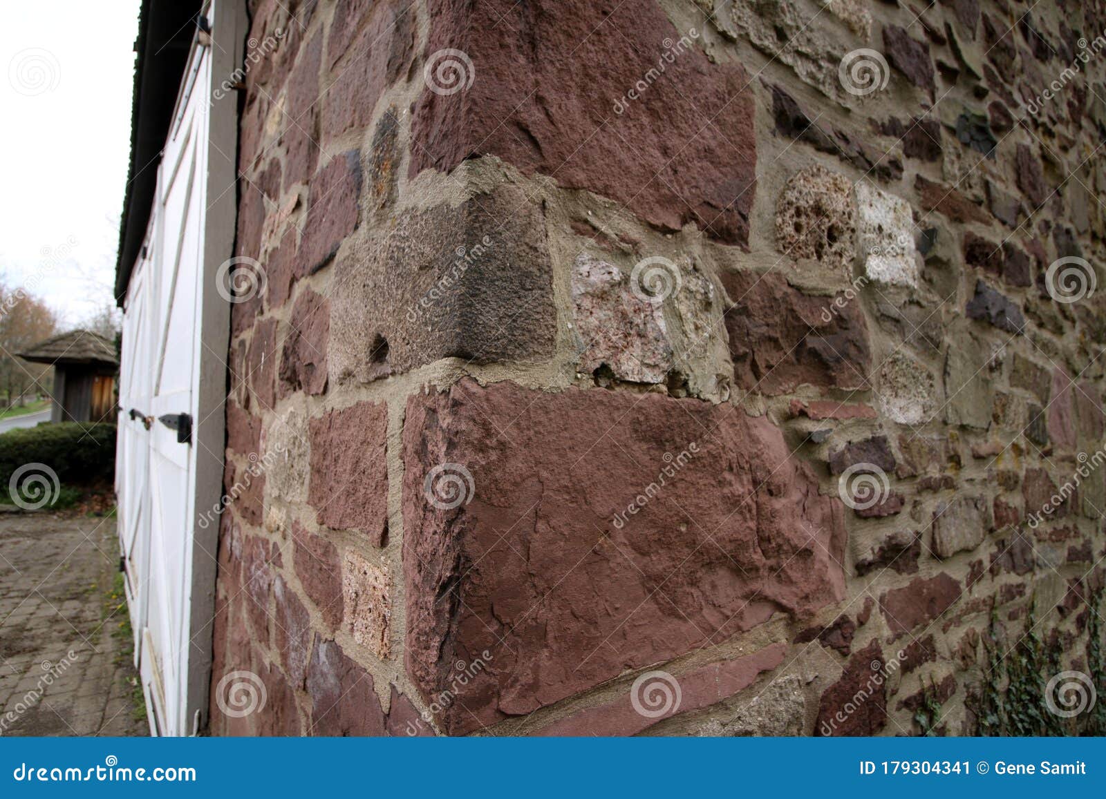 At the Edge of the Building. Stock Image - Image of outdoor, stone ...