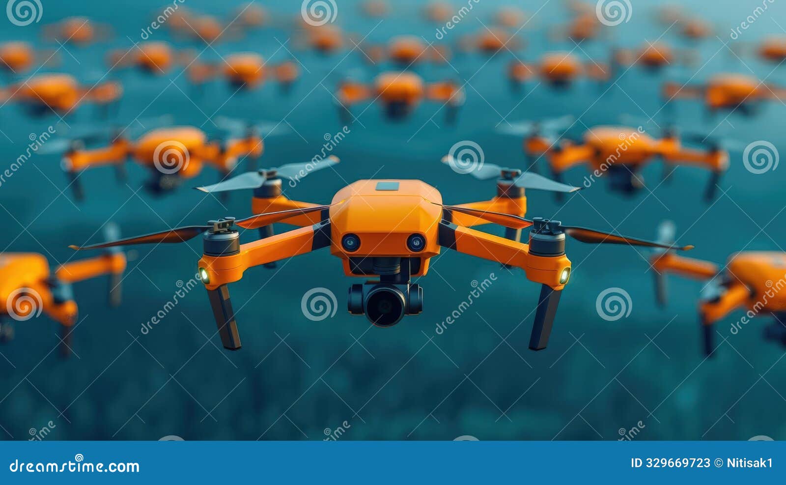 Edge Computing Autonomous Drone Swarm Stock Illustration - Illustration ... Edge Computing Autonomous Drone Swarm Stock Illustration - Illustration ...
