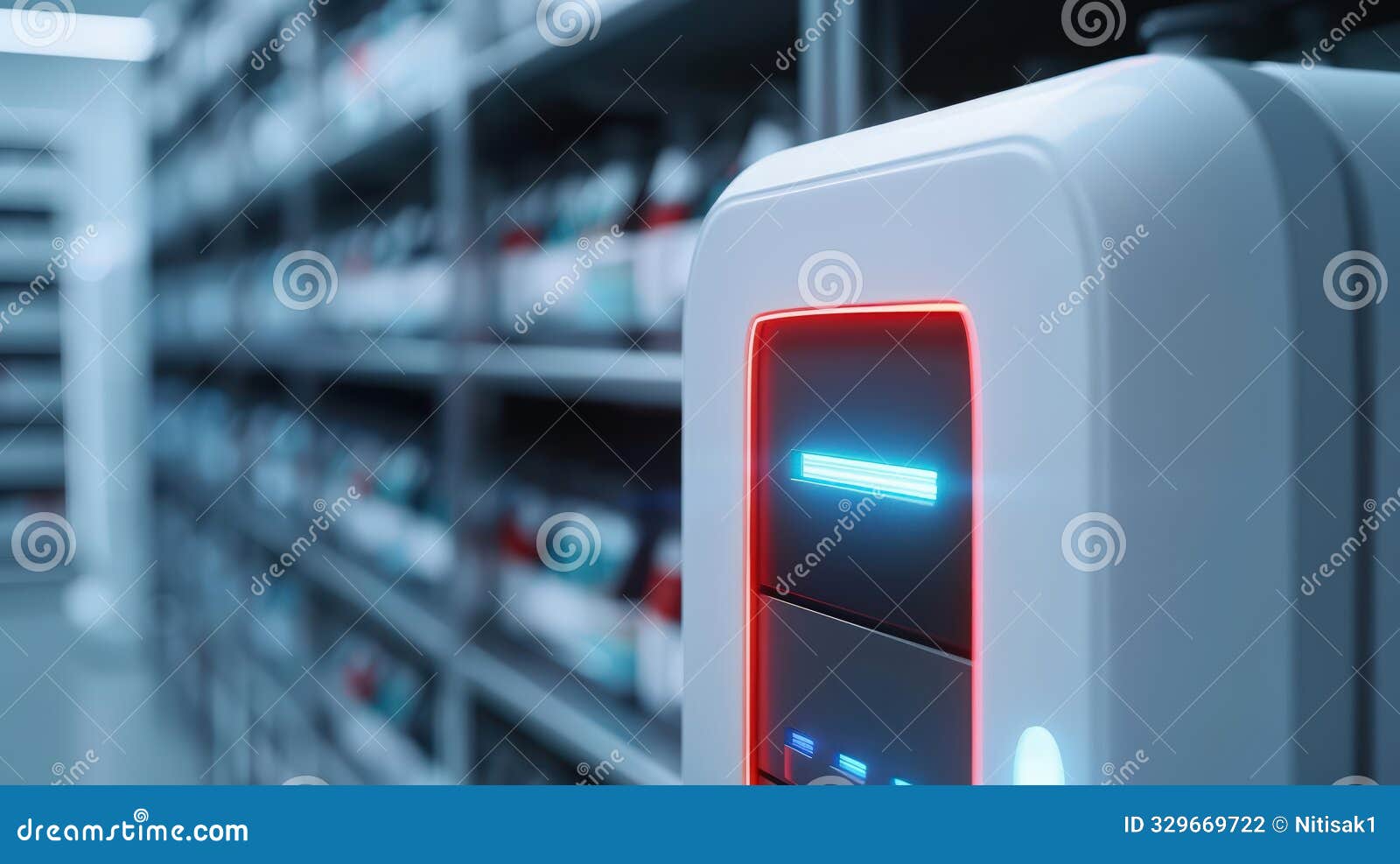 Edge Computing Autonomous Retail Store Stock Illustration ... Edge Computing Autonomous Retail Store Stock Illustration ...