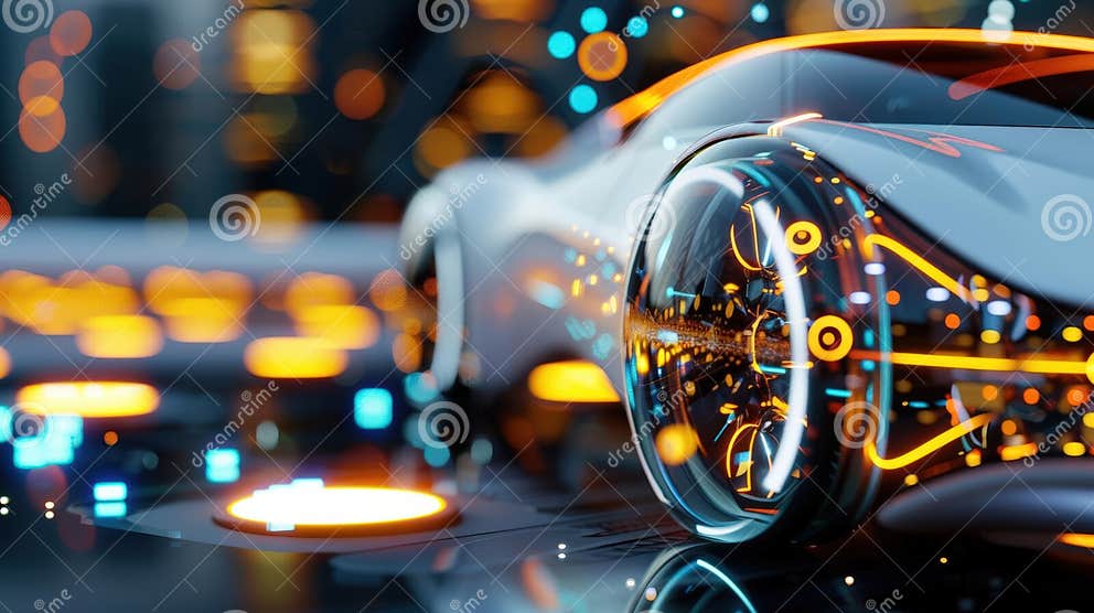 Edge Computing Autonomous Vehicle Stock Illustration Illustration Of Edge Data 329669762