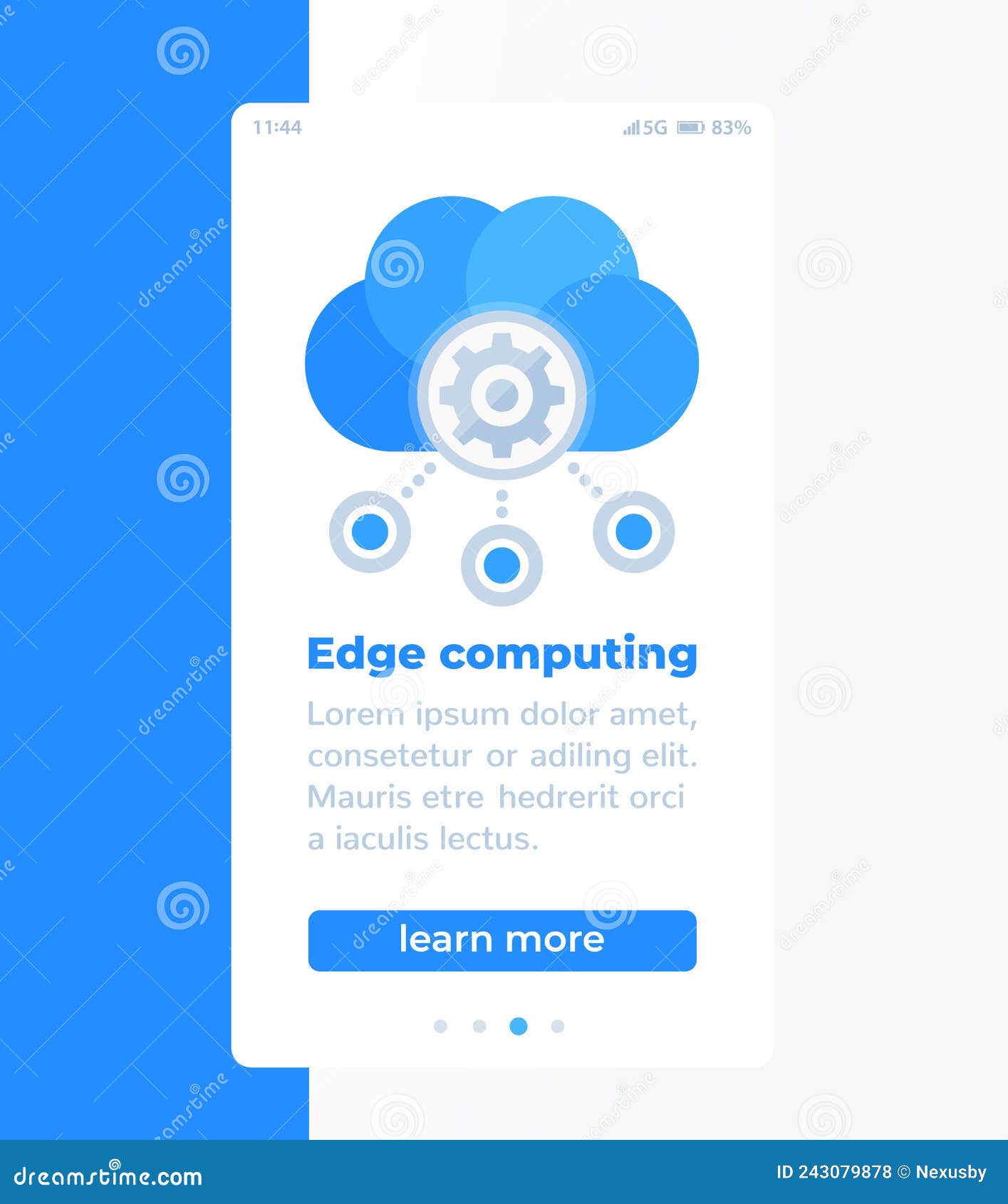 Edge Computing Icon. Trendy Edge Computing Logo Concept On White ...