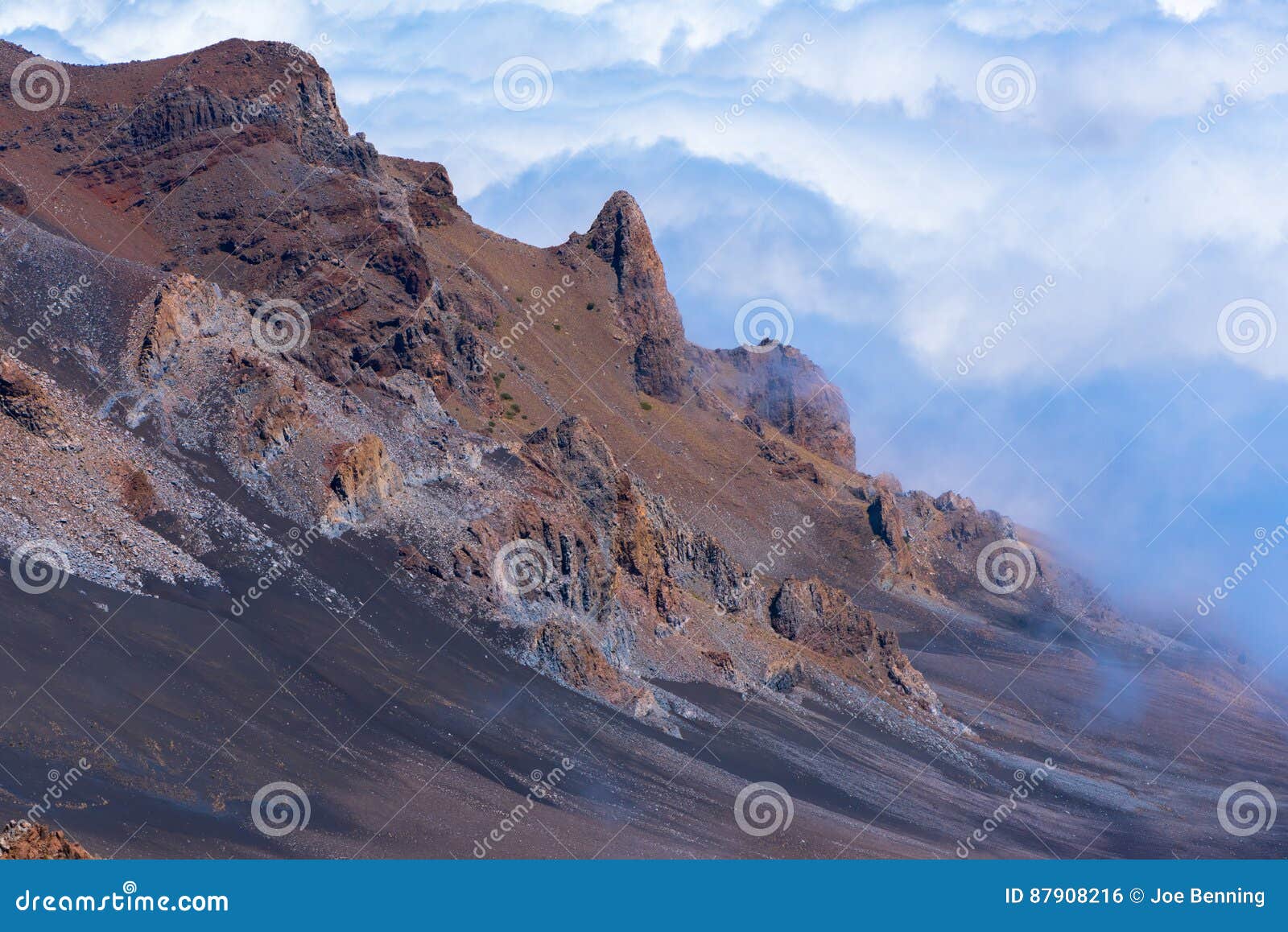 Edge of the Crater stock photo. Image of nature, edge - 87908216