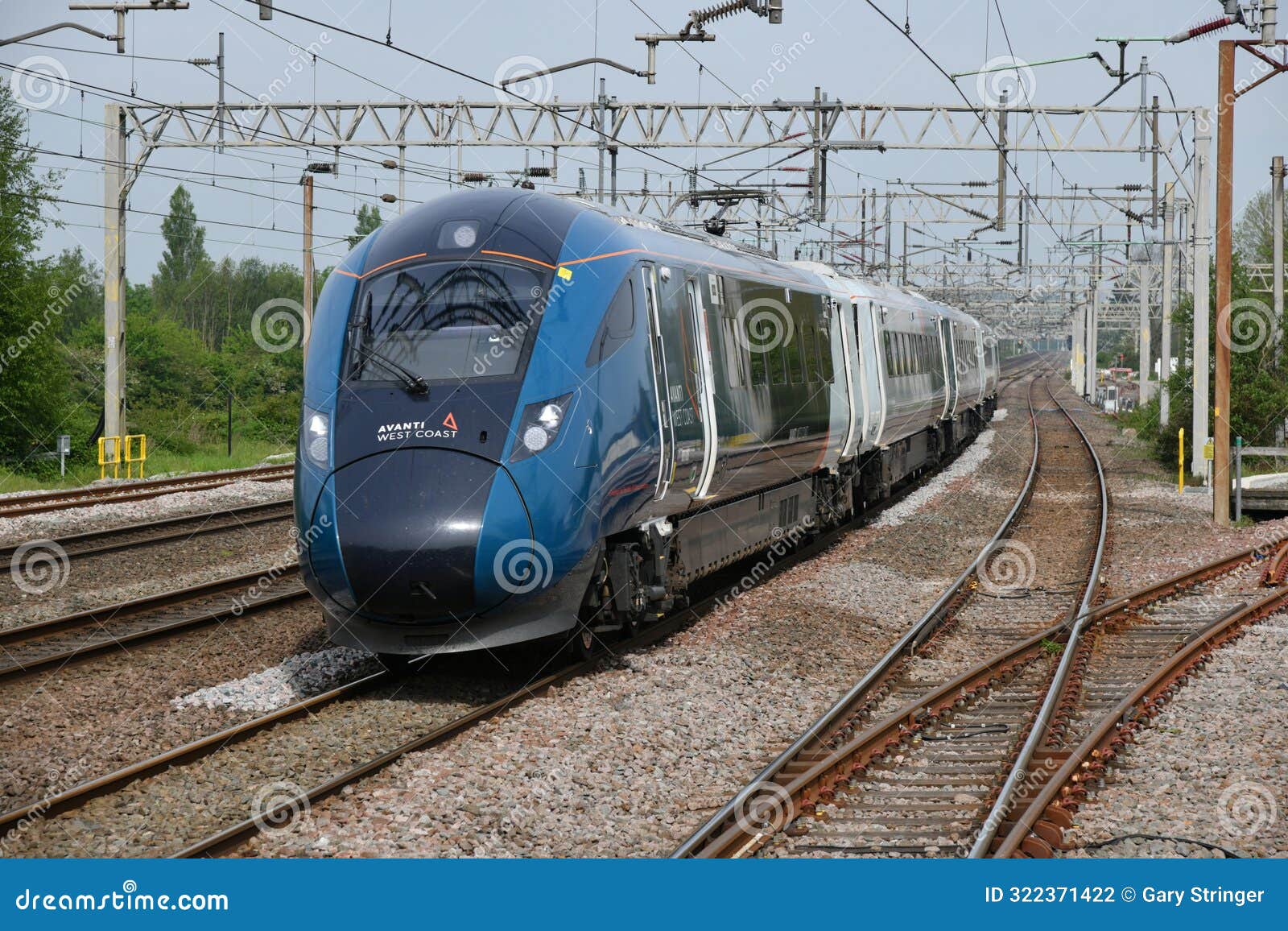 Avanti West Coast Class 805 Evero Number 805005 Approaching Rugeley ...