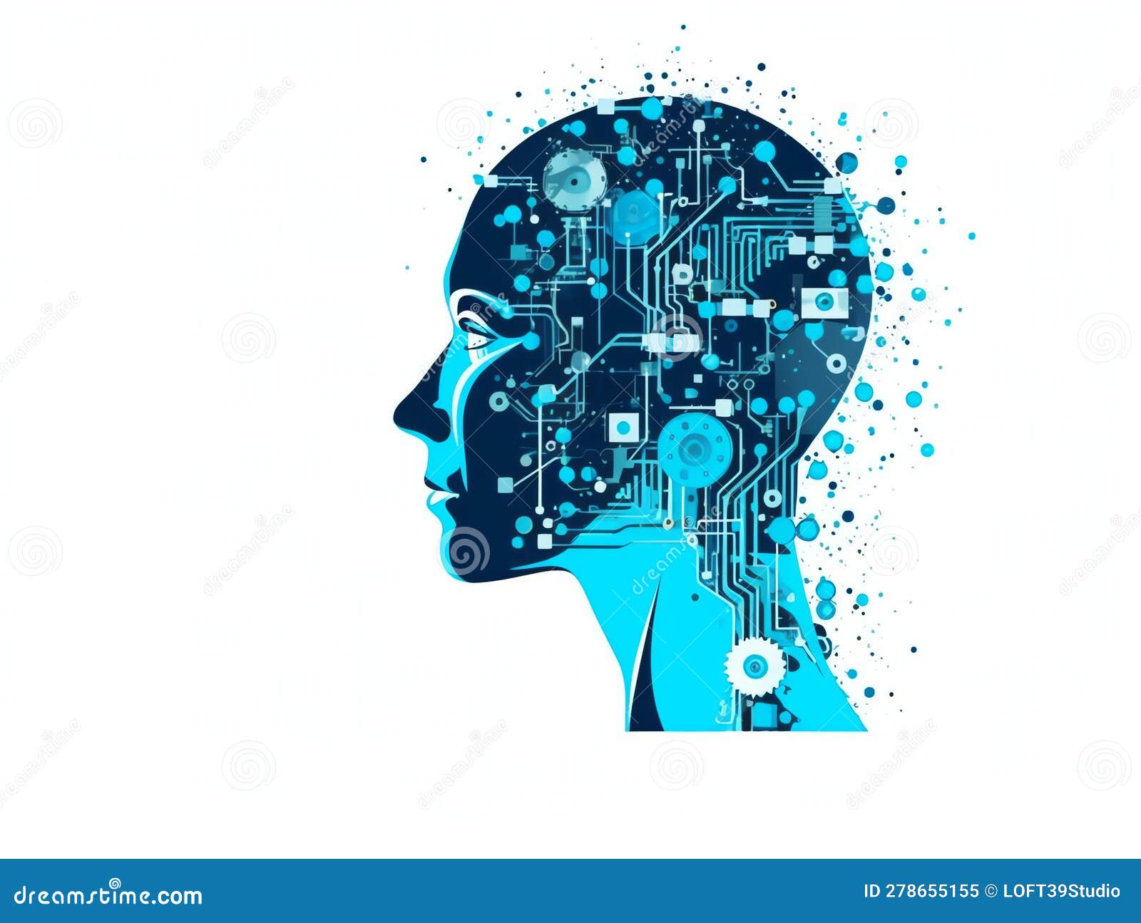 2Edge_Machine_Learning stock illustration. Illustration of learning ...