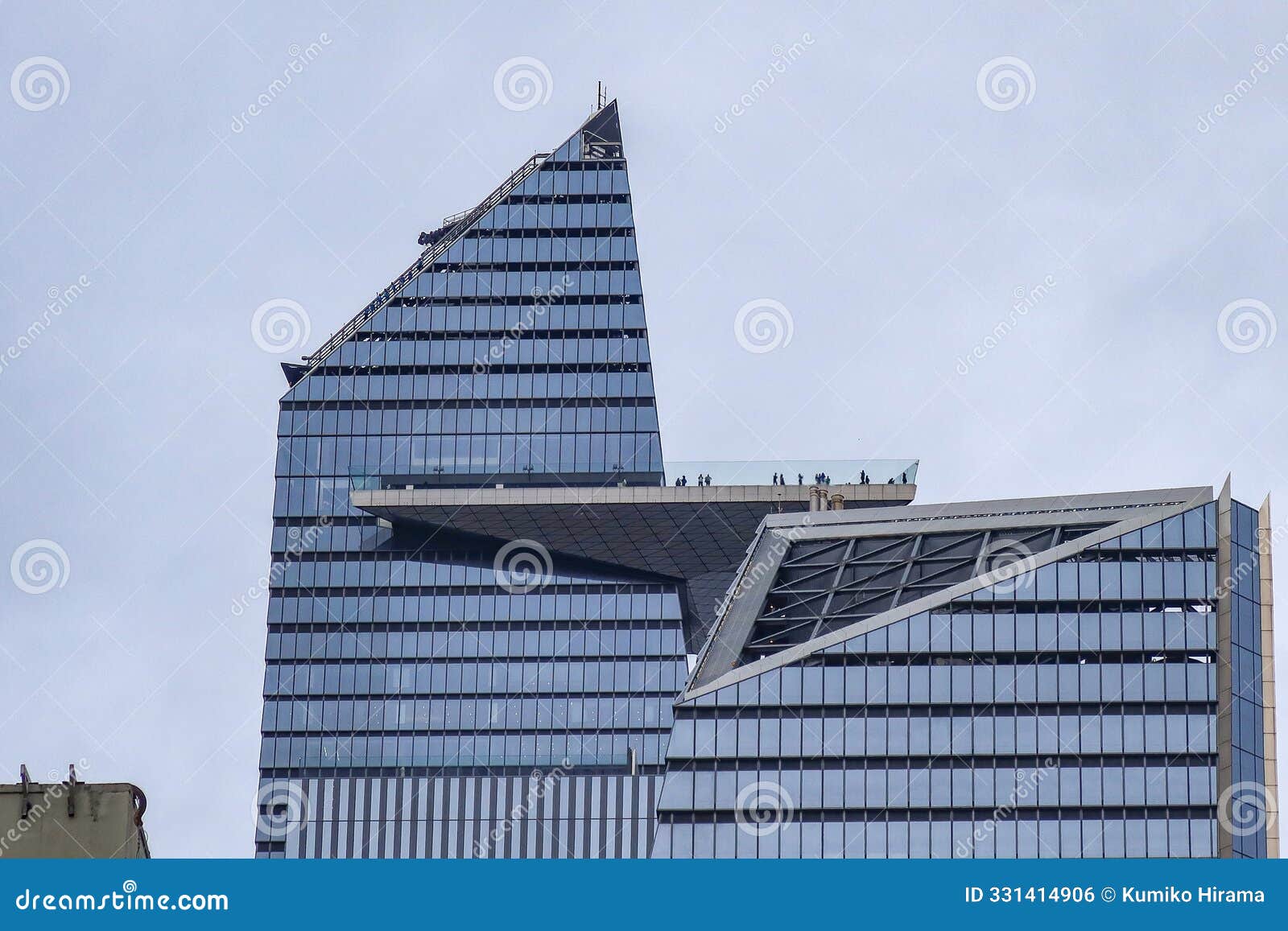 The Edge Observation Deck at Hudson Yards Editorial Photo - Image of ...